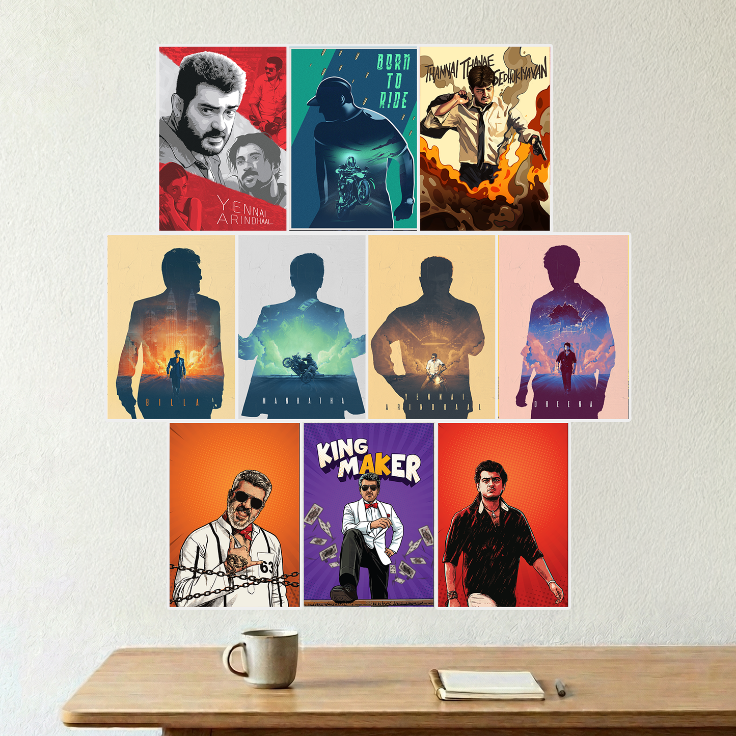 AK POSTER KIT - Fully Filmy – Madrascart