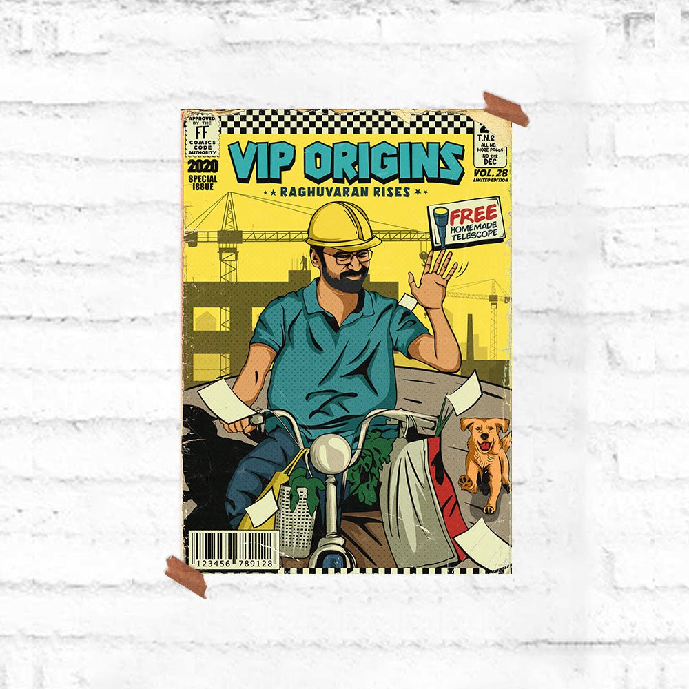 VIP - Comics Poster - Fully Filmy – Madrascart